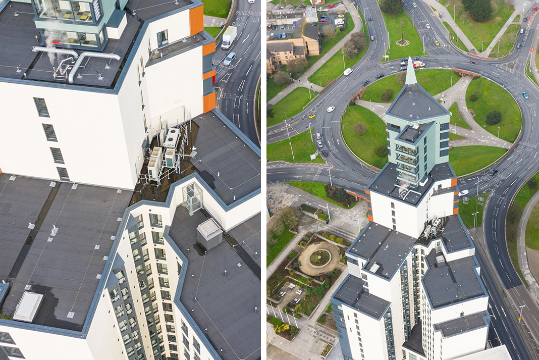 BMI crowns the highest building in the West Country | Roofing Cladding ...