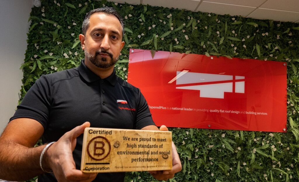 TaperedPlus among first in UK roofing sector to become B Corp certified ...