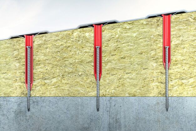 SFS facilitates faster fixing of tapered insulation over steel decks ...