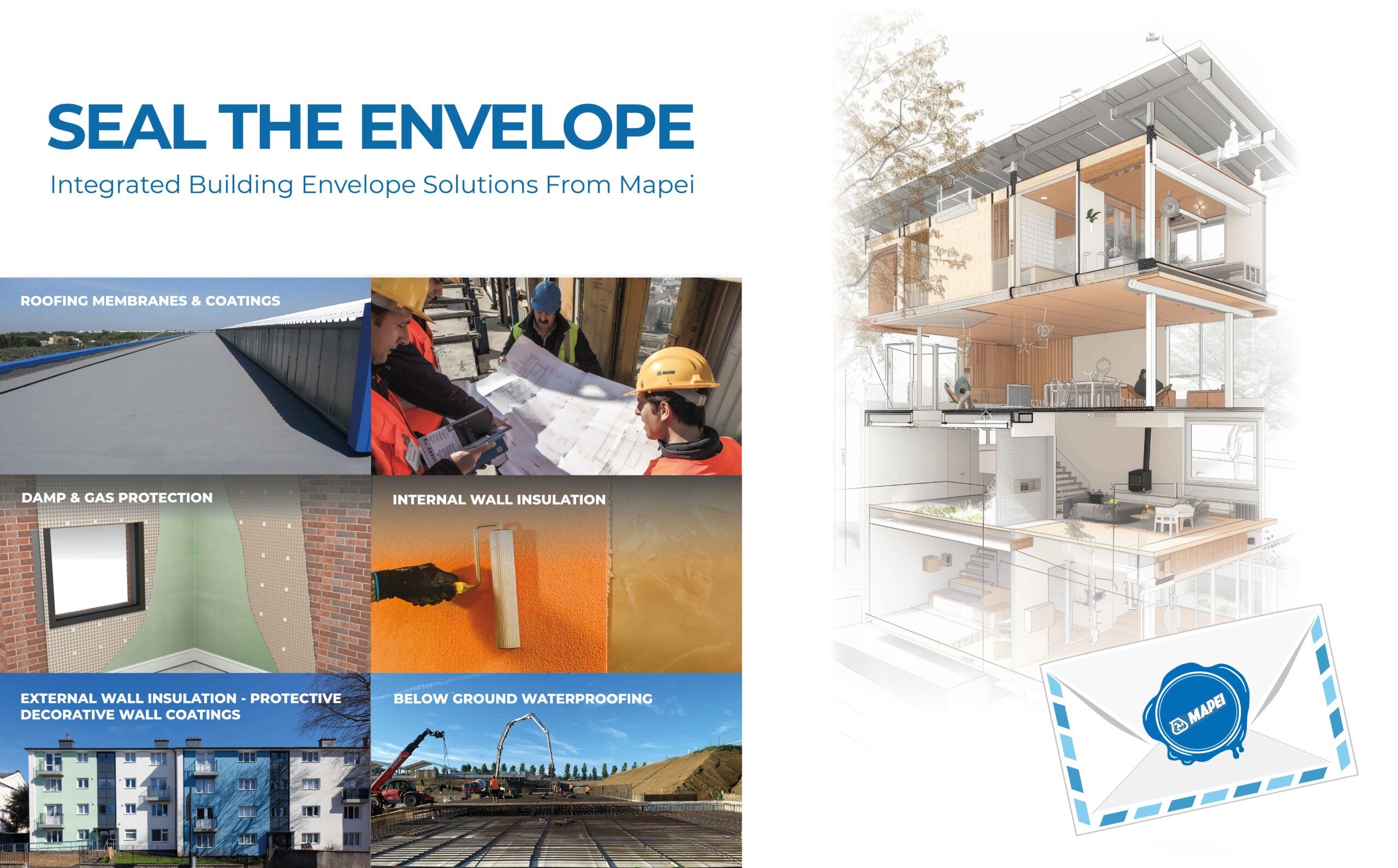 Mapei UK unveils ‘Seal the Envelope’ | Roofing Cladding & Insulation ...