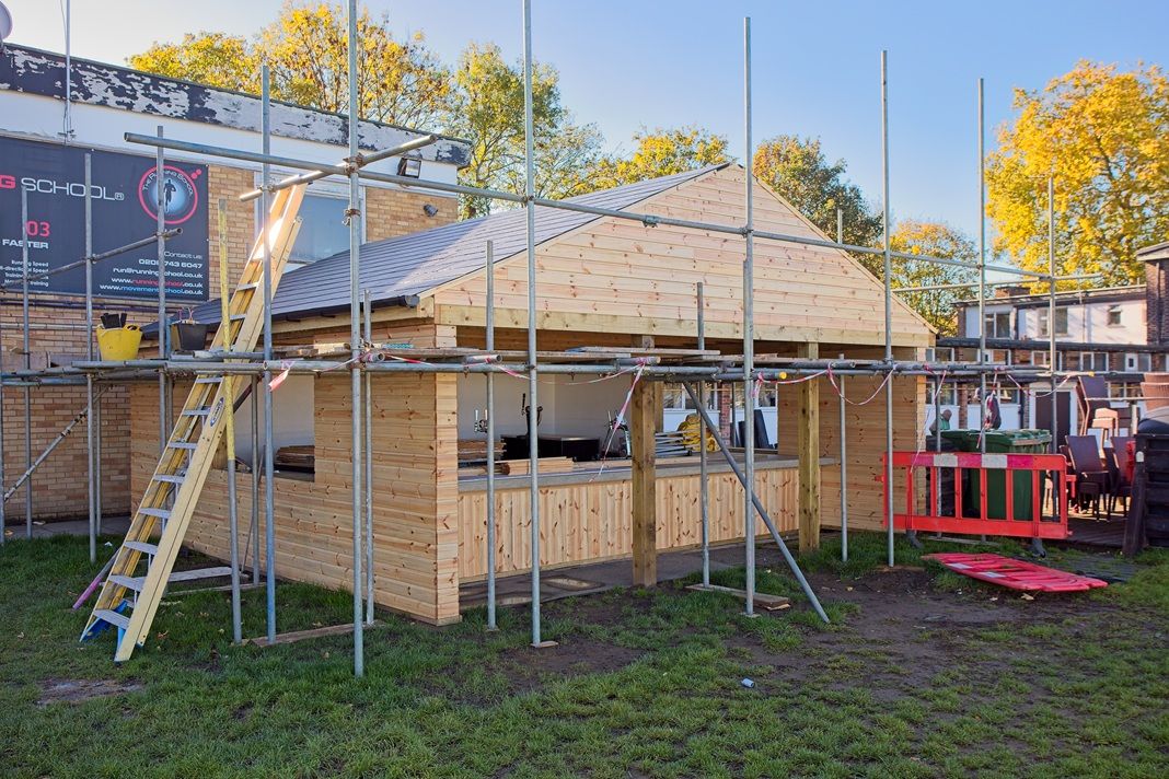 Toolstation partners with VIY to renovate clubhouse | Roofing Cladding ...