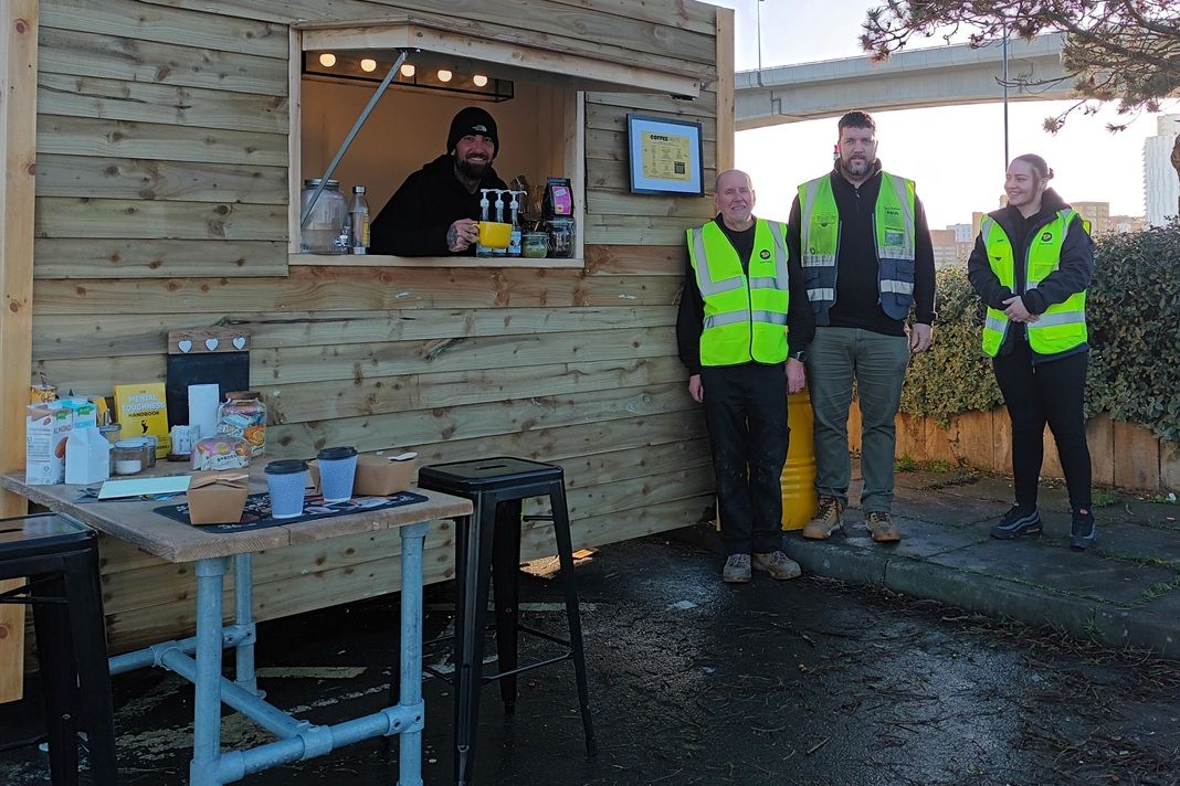 Travis Perkins supports damaged community hub | Roofing Cladding ...